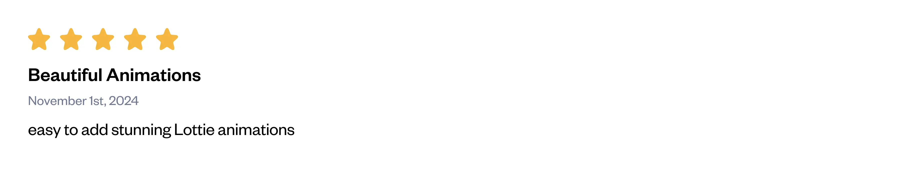 Lottie Plugin | Bubble