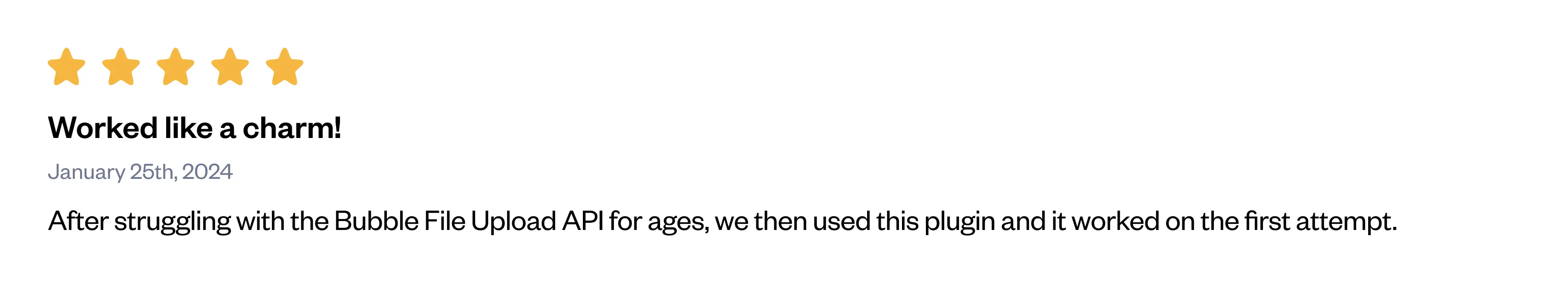 File Uploader Bubble API Plugin | Bubble