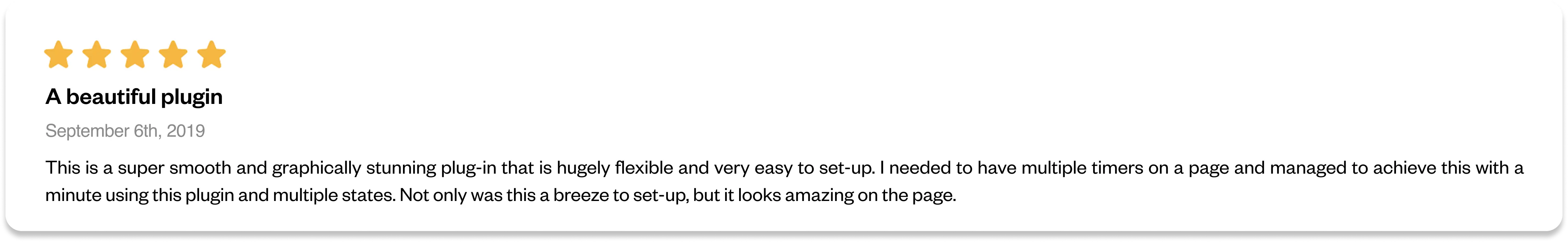 Digital Clock Timer Countdown Plugin | Bubble