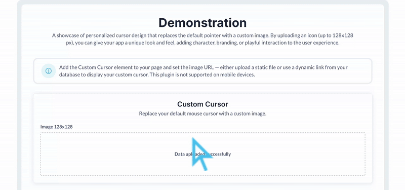 Custom Mouse Cursor Image Plugin | Bubble